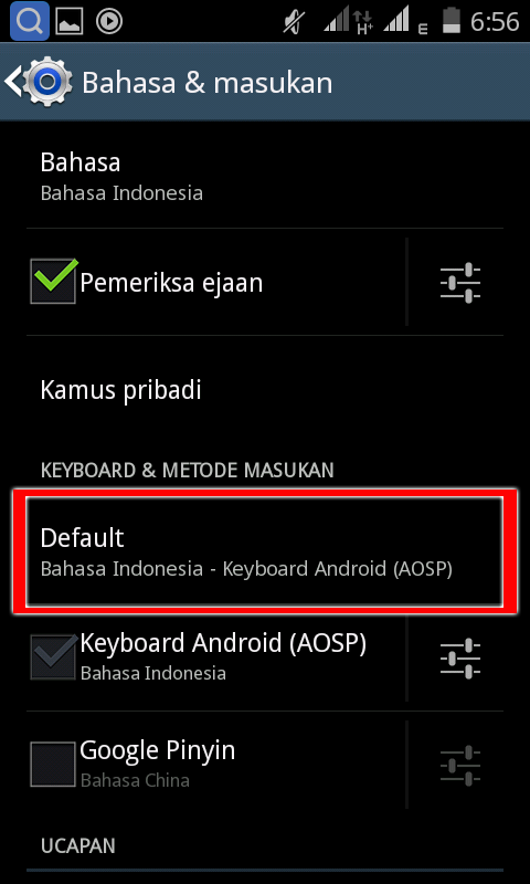 Cara mengganti Bahasa Keyboard AOSP Android - Erdin's Web