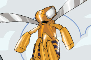 Recreio News: Personagens INSECTRON