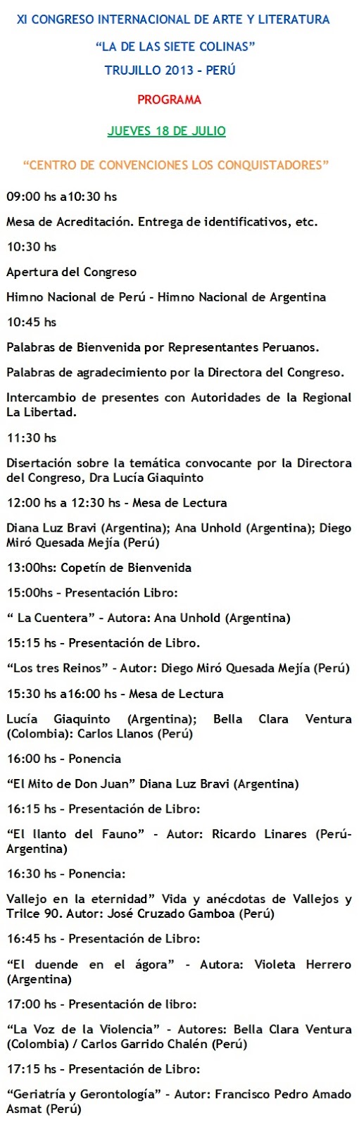 CHIQUIÁN Y SUS AMIGOS / Armando Alvarado Balarezo (Nalo): XI CONGRESO ... CHIQUIÁN Y SUS AMIGOS / Armando Alvarado Balarezo (Nalo): XI CONGRESO ...