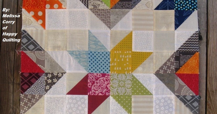 Happy Quilting: Star Value Block and Quilt - A Tutorial