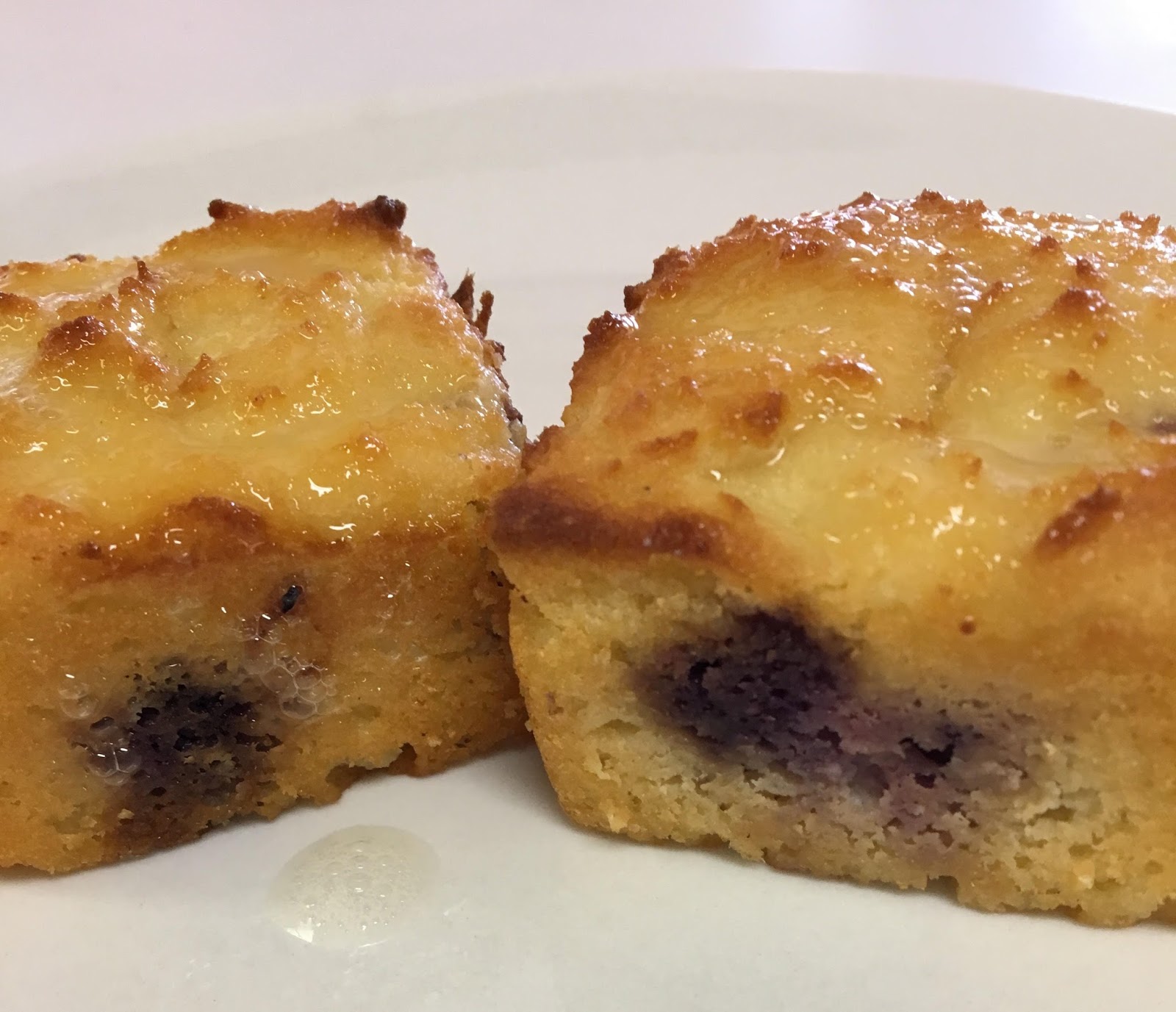 Bacon the New Black: Blueberry Lemon Pound Cake Squares