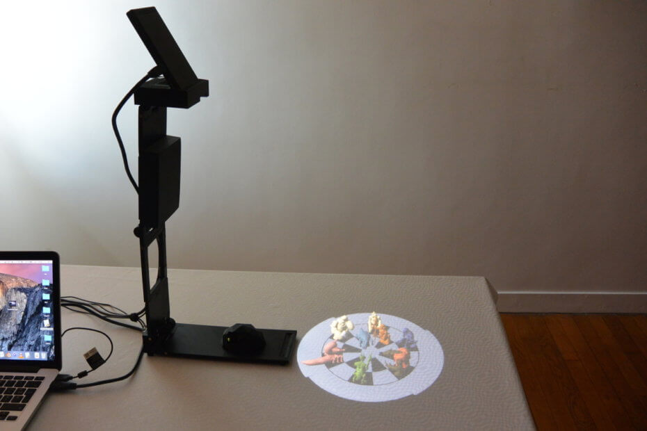 HoloLamp brings you augmented reality without glasses - LED news