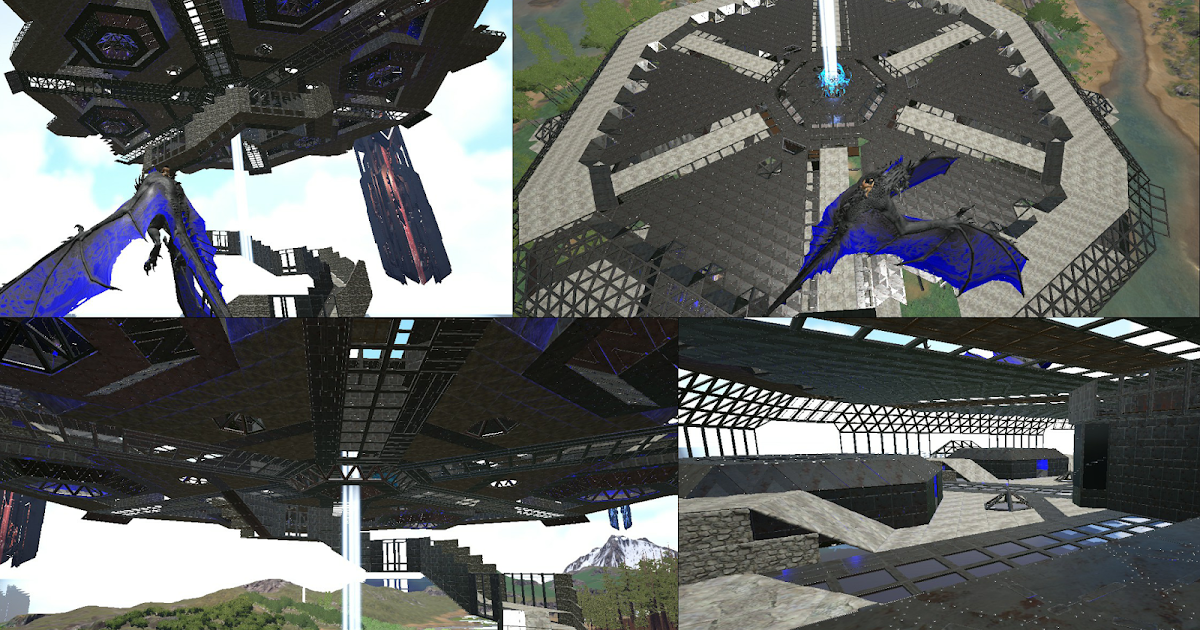 Darkling's Ark Builds: UFO Base and Spiral Towers
