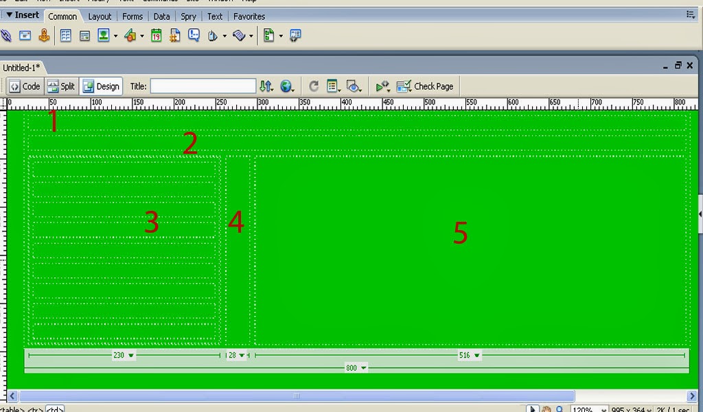 Cara membuat HTML table buat dasar pada desaign website - Antelu