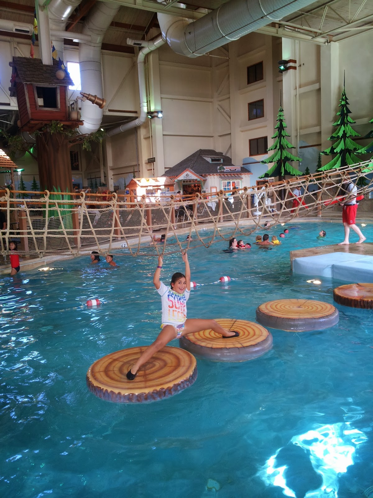 Duane, Danni and Kiddos: Great Wolf Lodge-Williamsburg