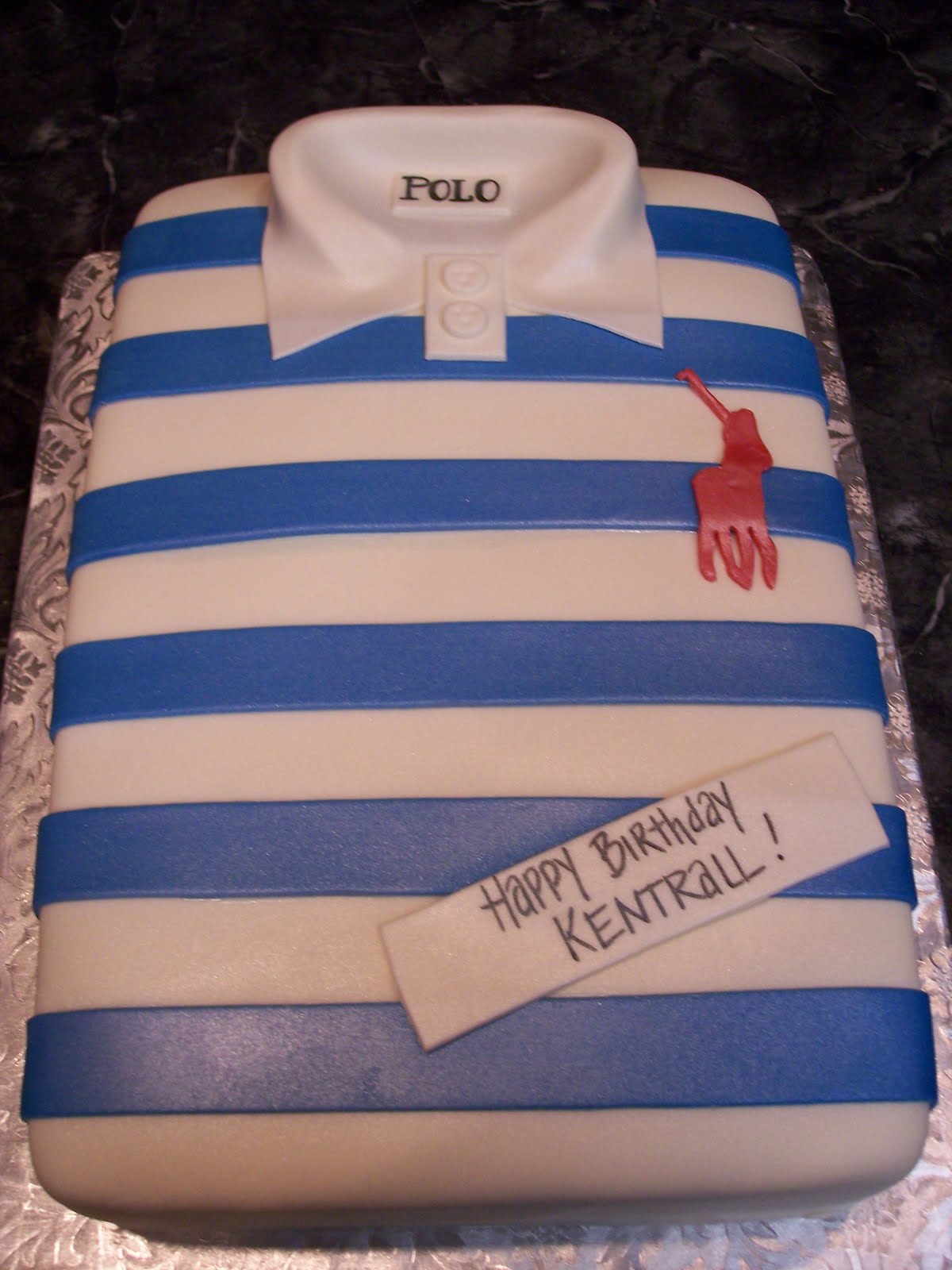 MyMoniCakes: Polo Shirt Cake
