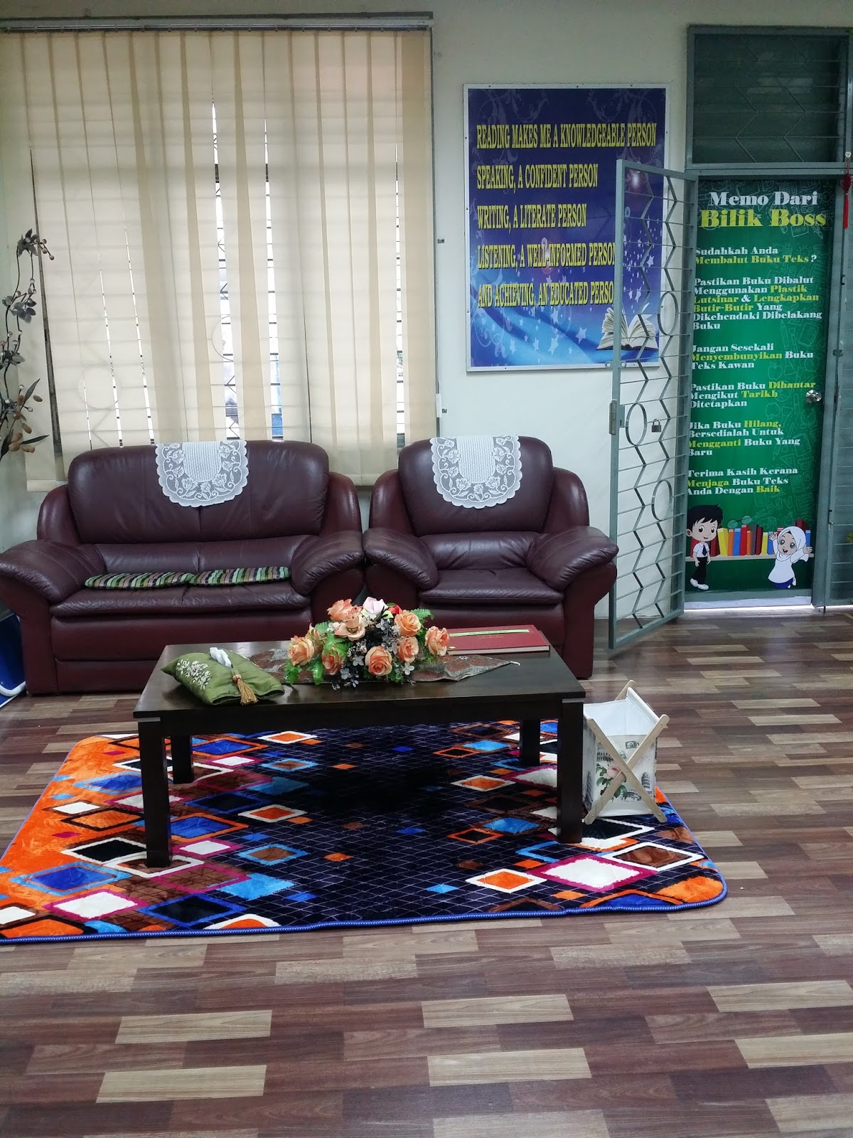 SPBT SMK SRI SENTOSA KL: BILIK BOSS SMK SERI SENTOSA SEBELUM & SELEPAS