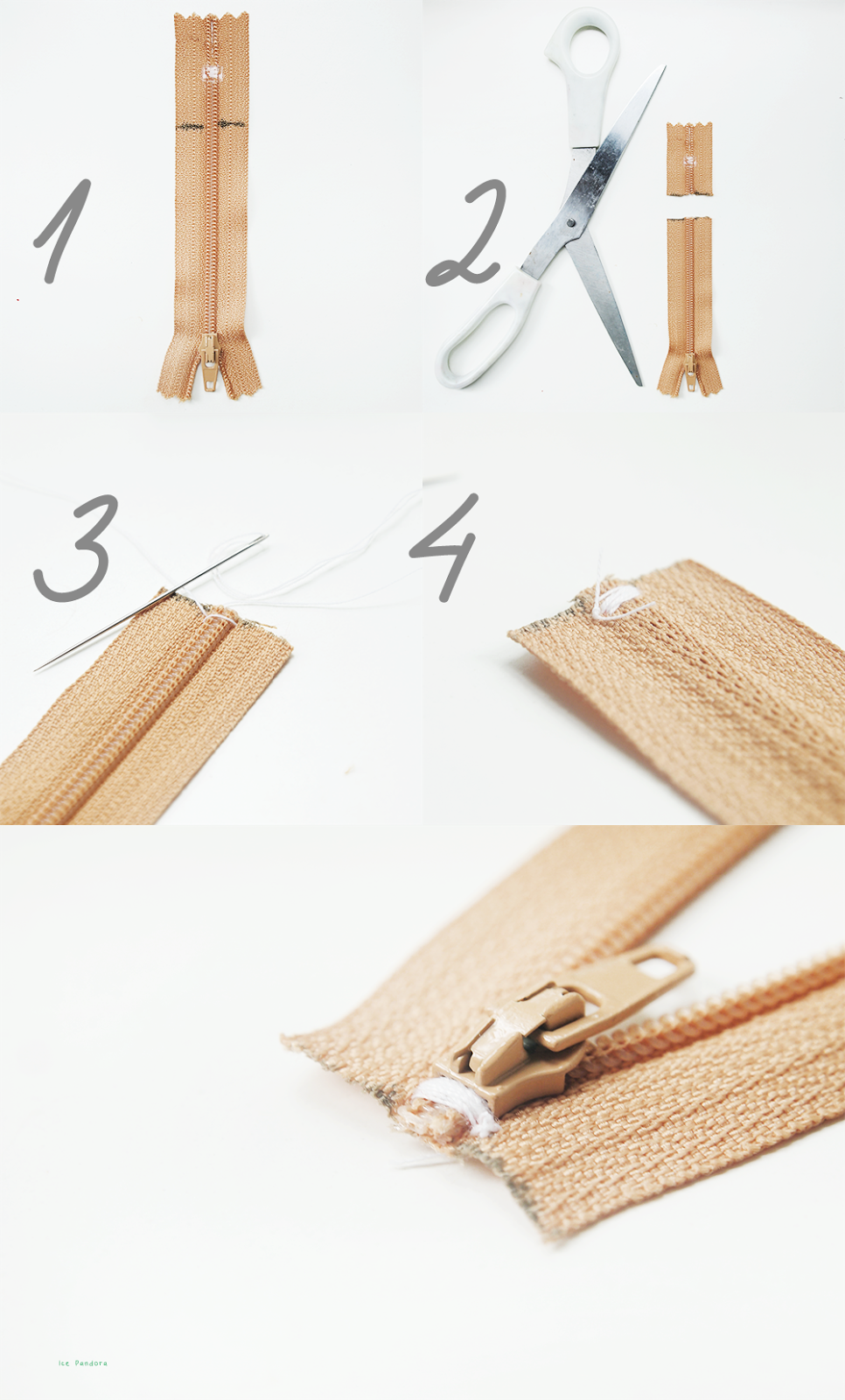 DIY: Cake Pouches + Zippers