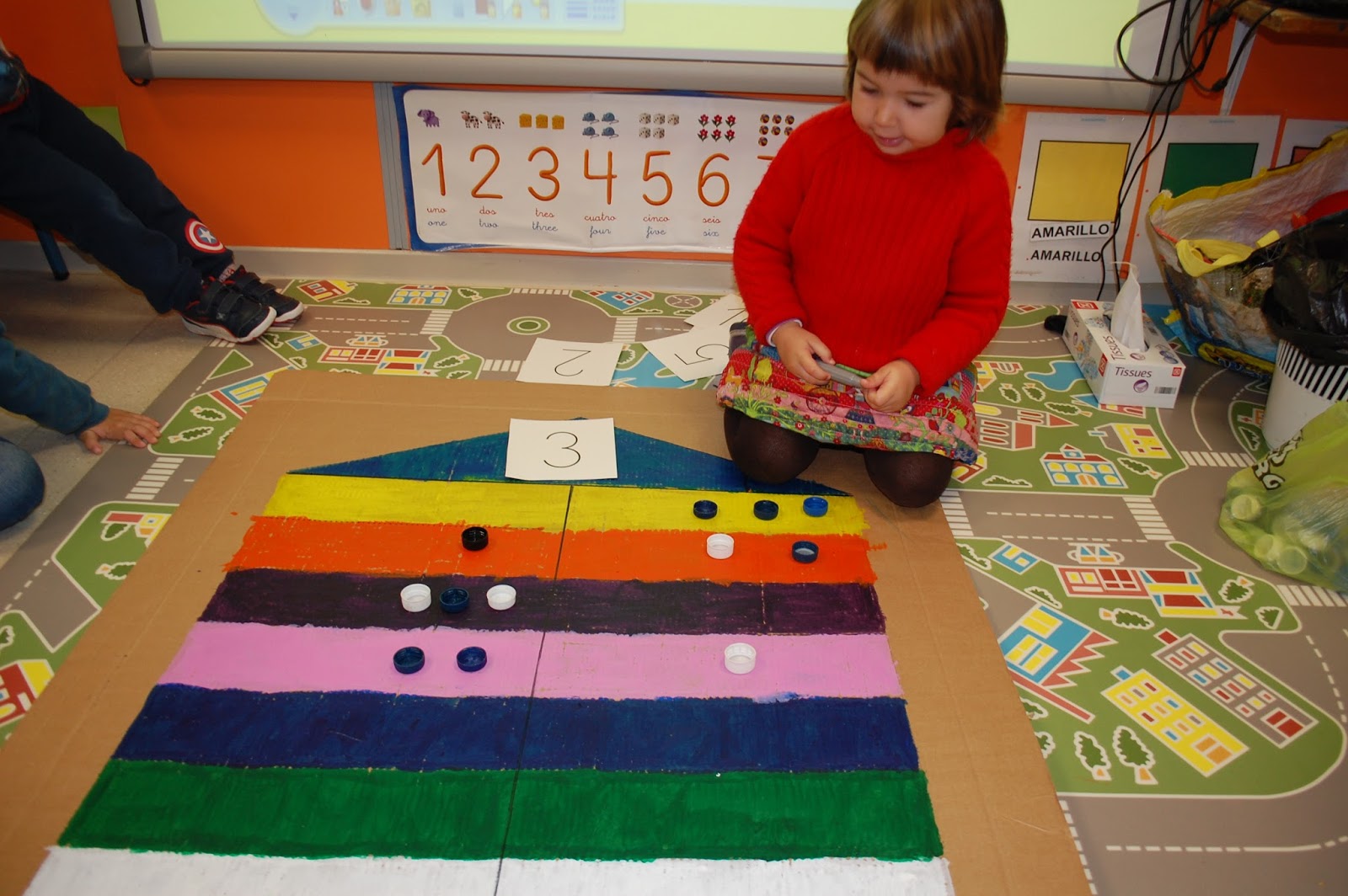 AULA INFANTIL : Jugando con los números