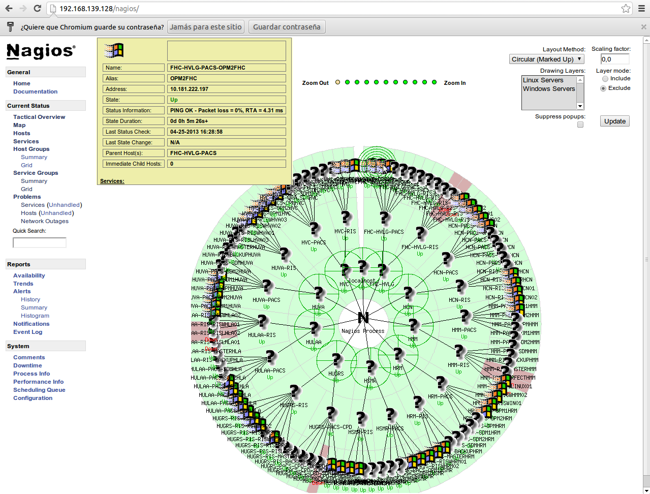 Administrador de Sistemas: Nagios - Añadir iconos en el mapa