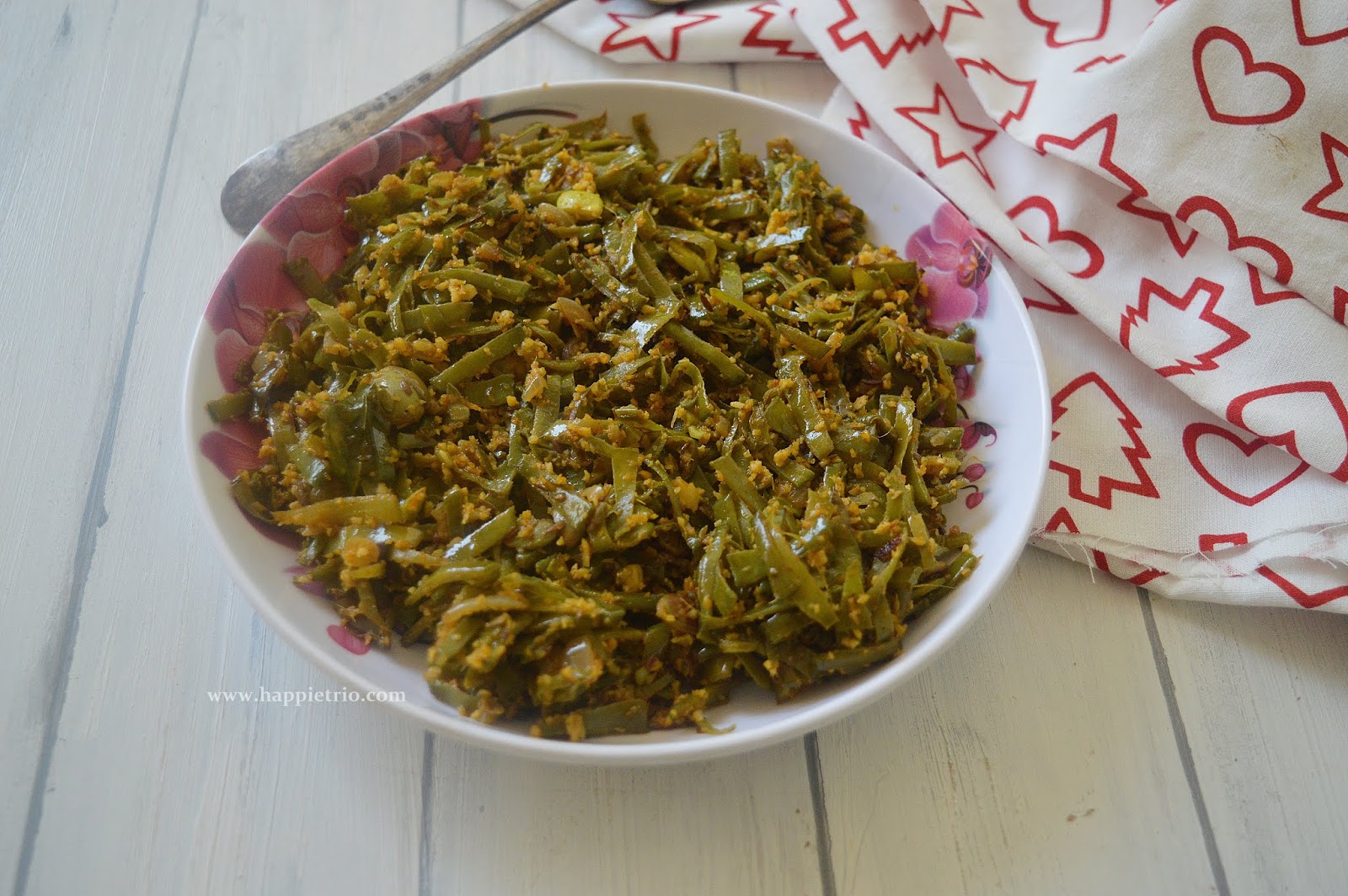 Broad Beans Stir Fry - Cook with Sharmila