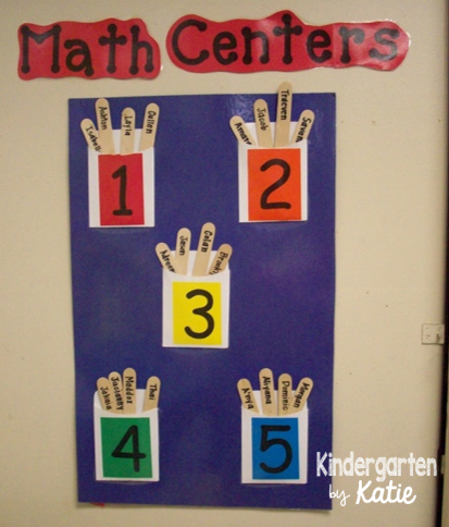 Kindergarten by Katie: All About Math Tubs
