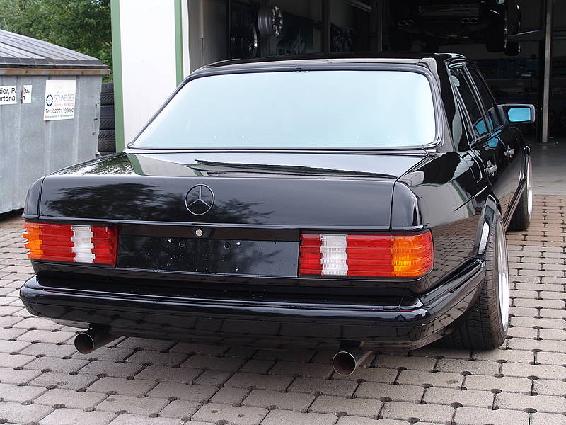 Mercedes-Benz W126 Tuning BLACK | BENZTUNING