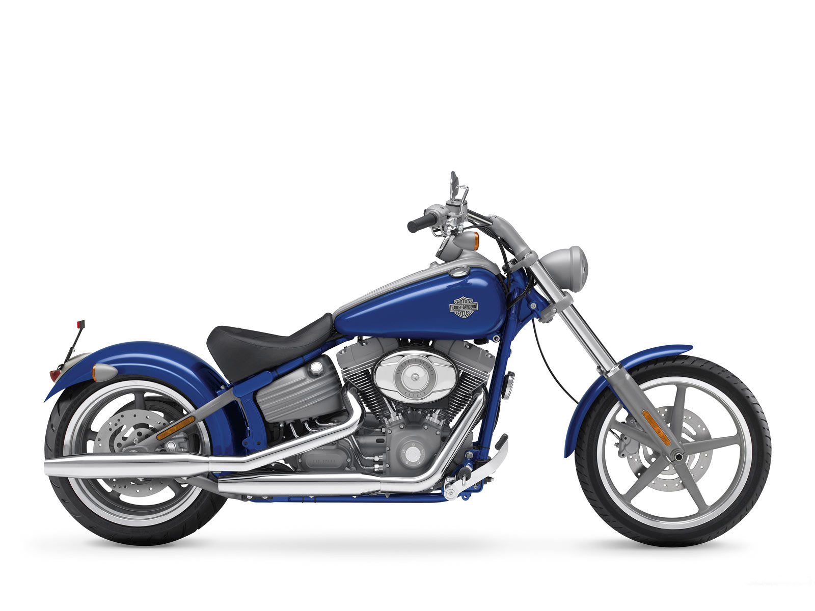 Harley-Davidson pictures. 2009 FXCW Softail Rocker