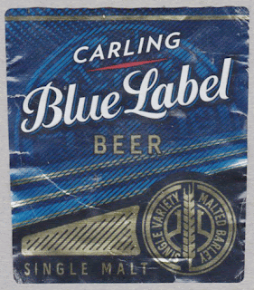 Cuan's curious collections: Carling Blue label