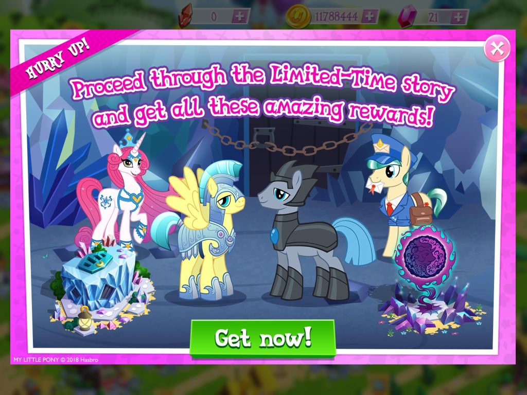 Equestria Daily - MLP Stuff!: Siege of Crystal Empire Gameloft Quest ...