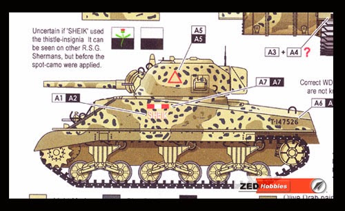 ZED Hobbies: Review: Star Decals British Tanks in Italy #1 , Sherman Mk ...