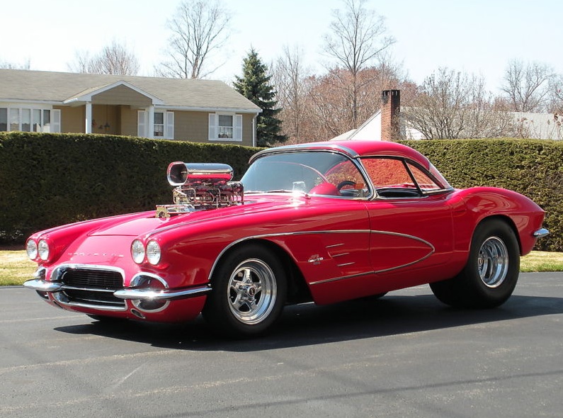 Vintage Odds and Ends: 1961 Pro Street Corvette