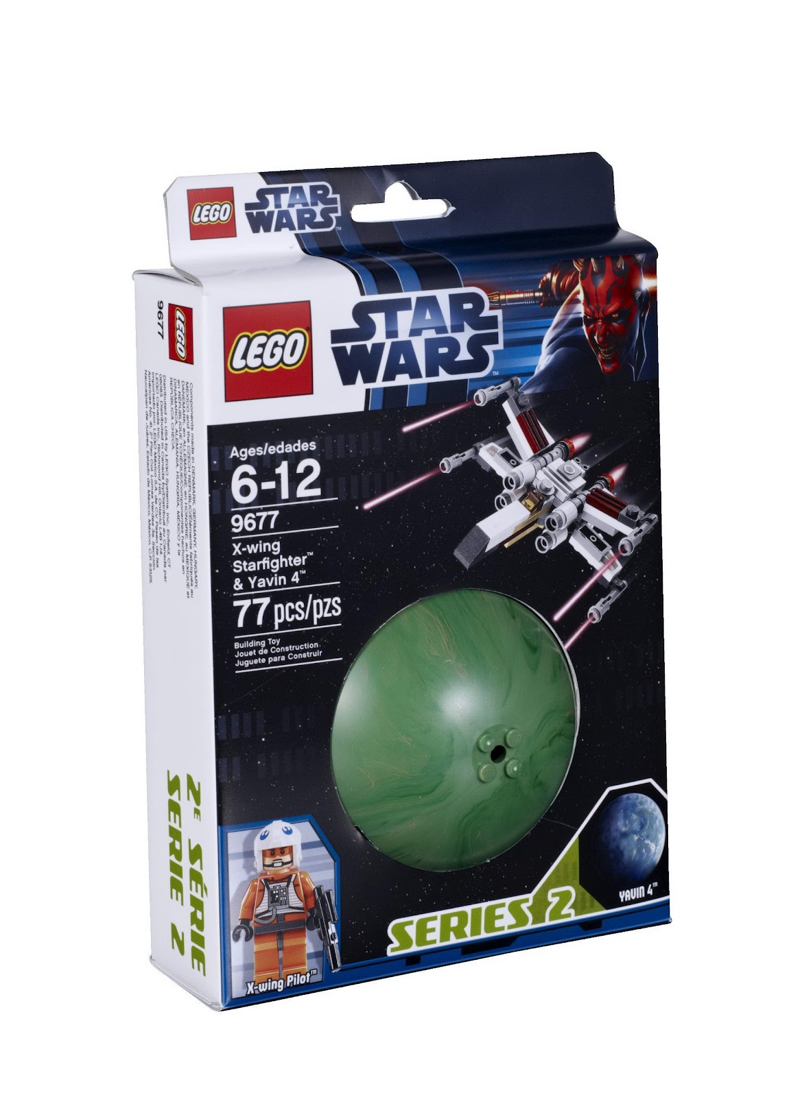 set database: LEGO 9677 X-wing starfighter & yavin 4 | ʞɔıןqqndǝɹ