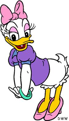 Walt Disney Daisy Duck Character Wallpaper