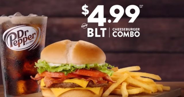 Jack in the Box Brings Back $4.99 BLT Cheeseburger Combo