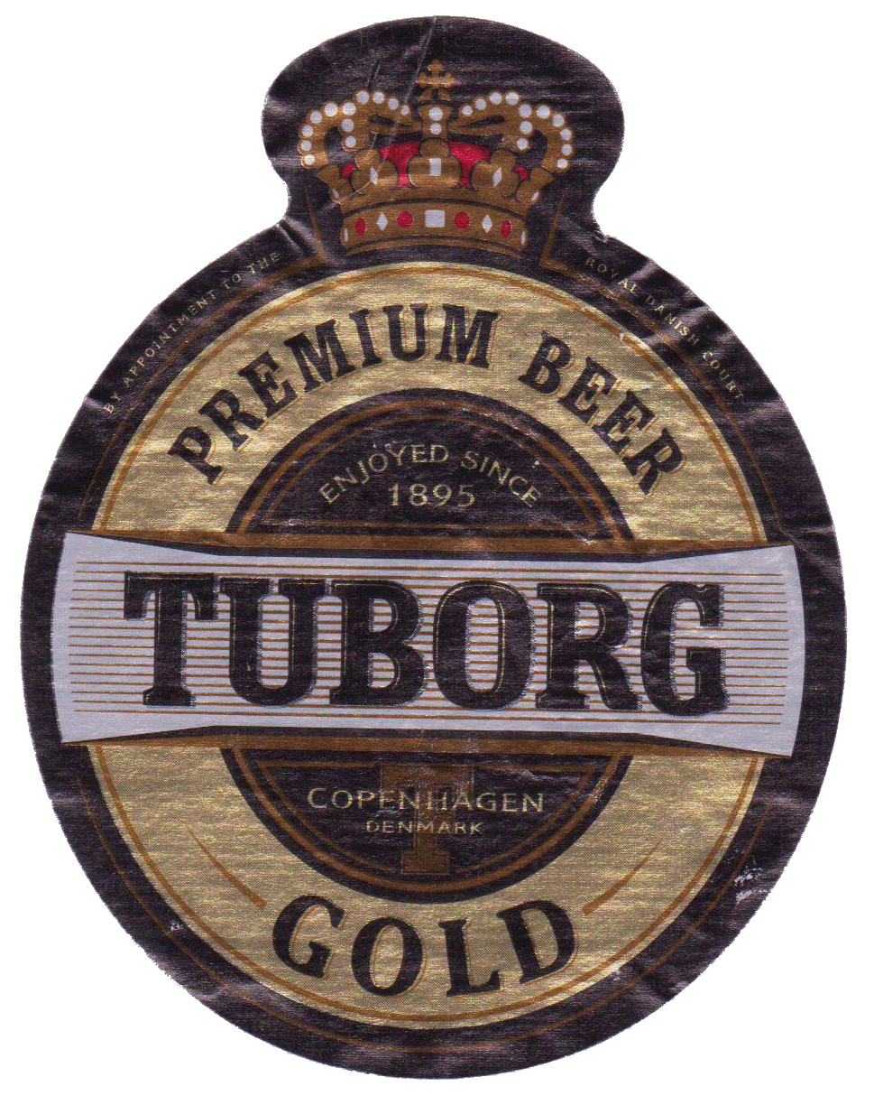 Beer Label Collection of mine: Tuborg Gold Label