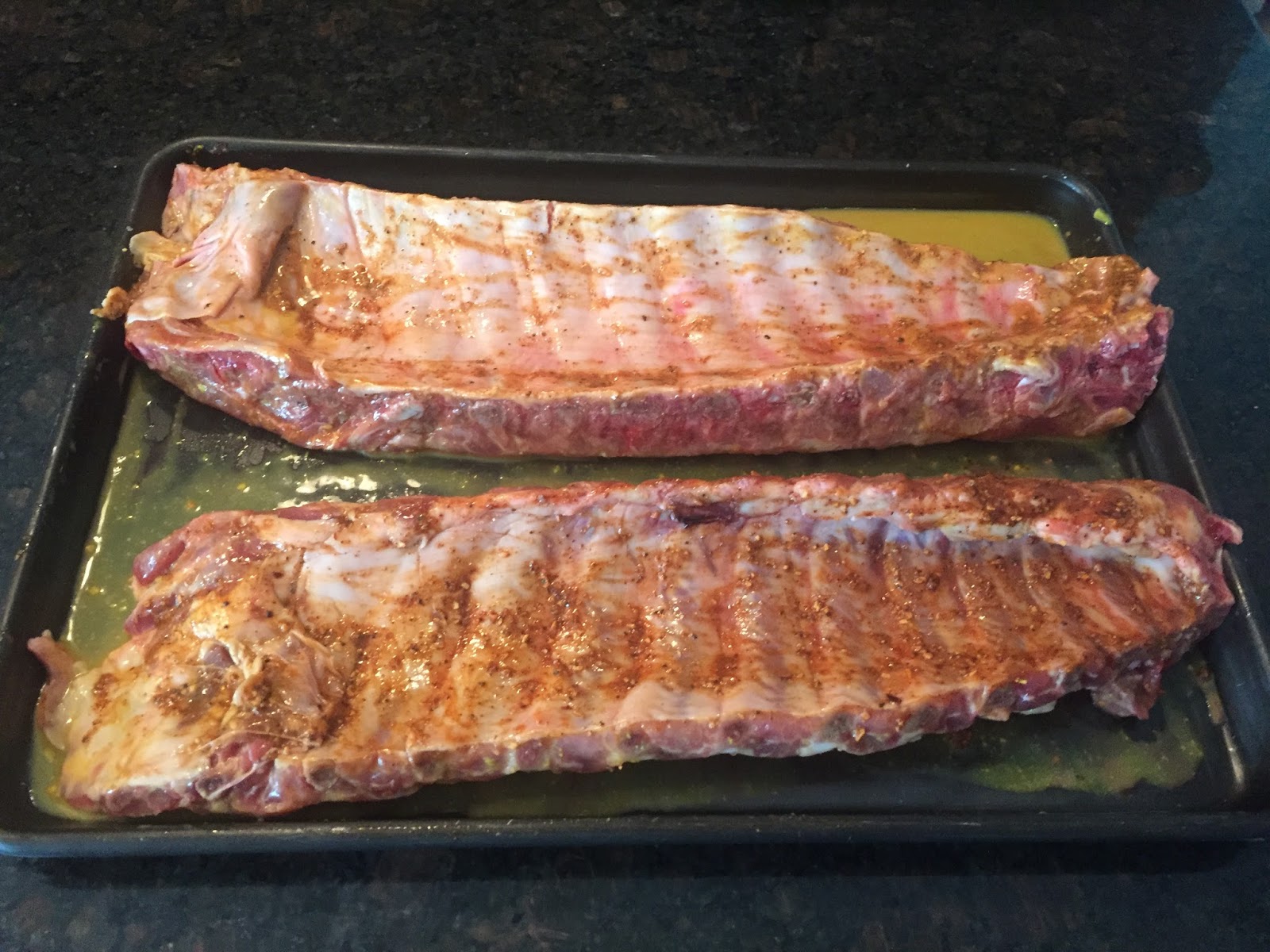 BAZziggy Cooking: Apple Smoked Baby Back Ribs