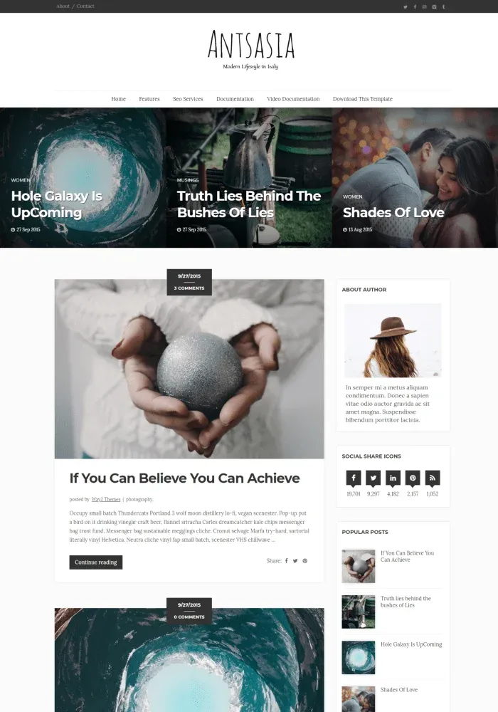 17 Amazing Responsive Blogger Templates 2024 [Professional Mobile ...