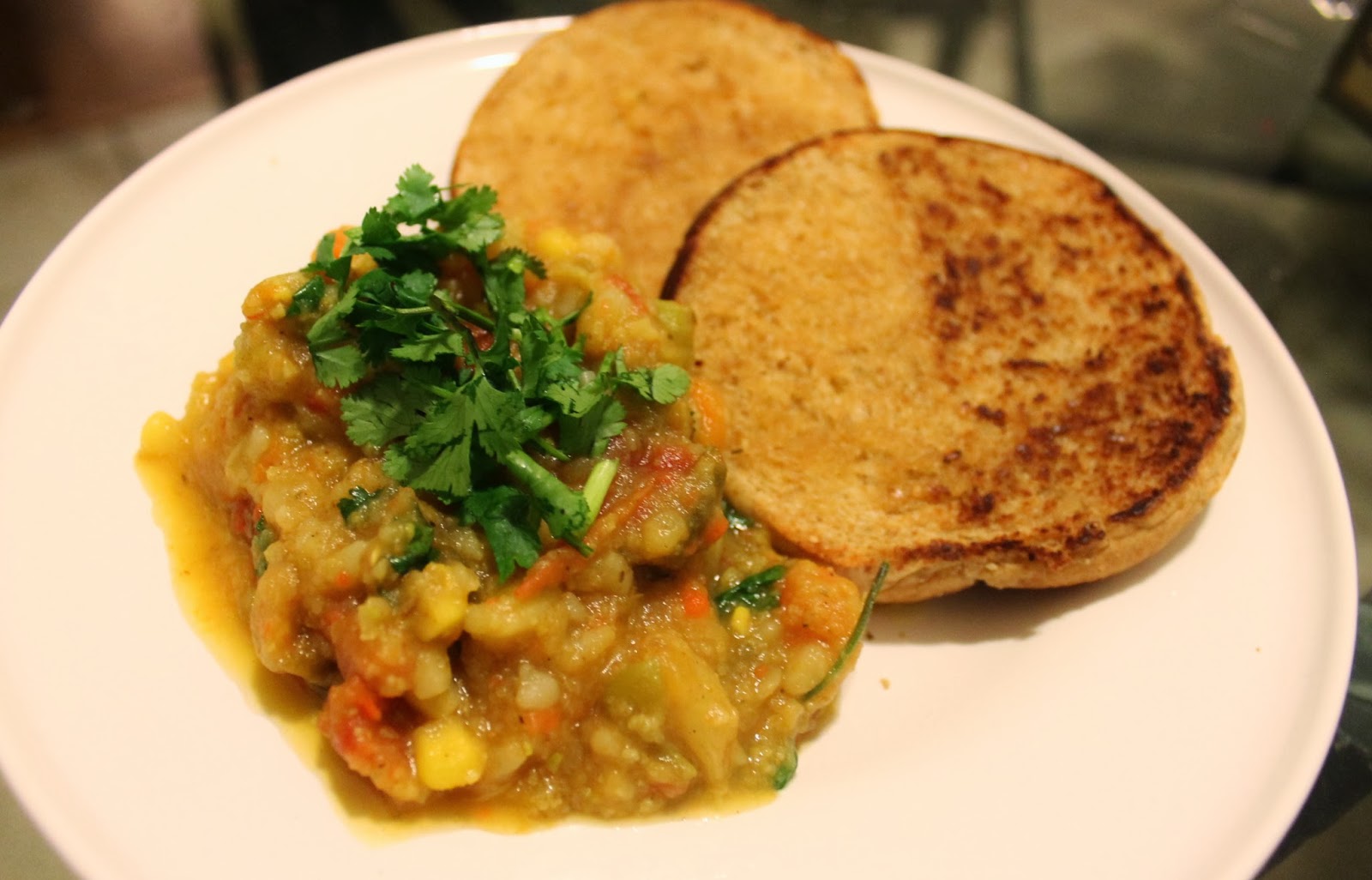 The Veggie-Curious Kitchen: Pav Bhaji- The Ultimate Bombay Street Food