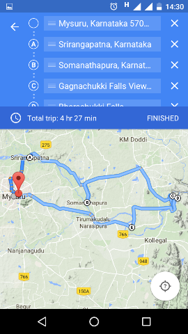 Now navigate with multi stop directions in Google maps - Trayaan