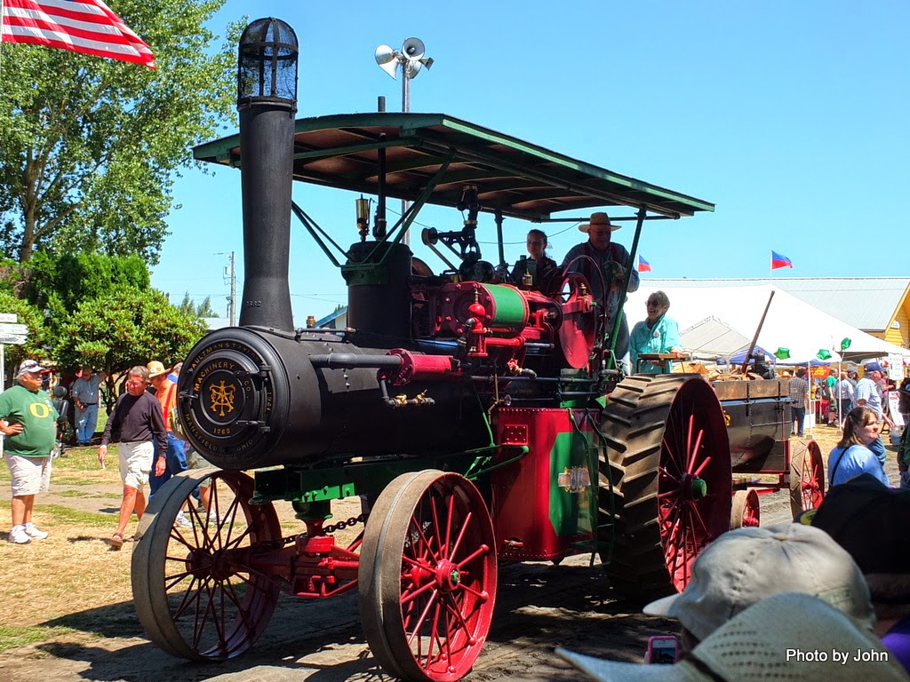 Just Finding Our Way: Great Oregon Steam-Up: Steam Tractors