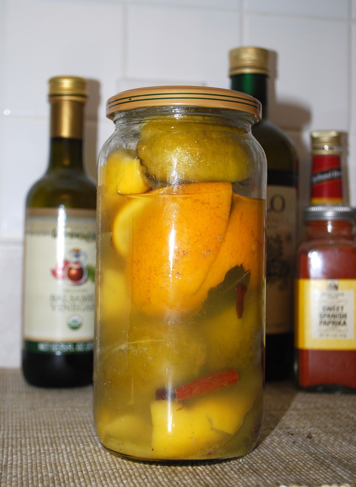 Yaya's Kitchen Today: Moroccan Salted Citrus Fruits