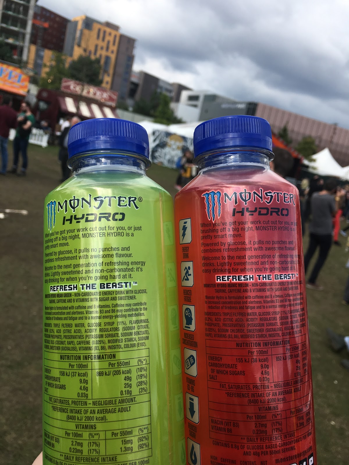 FOODSTUFF FINDS: Monster Hydro - Red and Green (Beyond The Tracks ...
