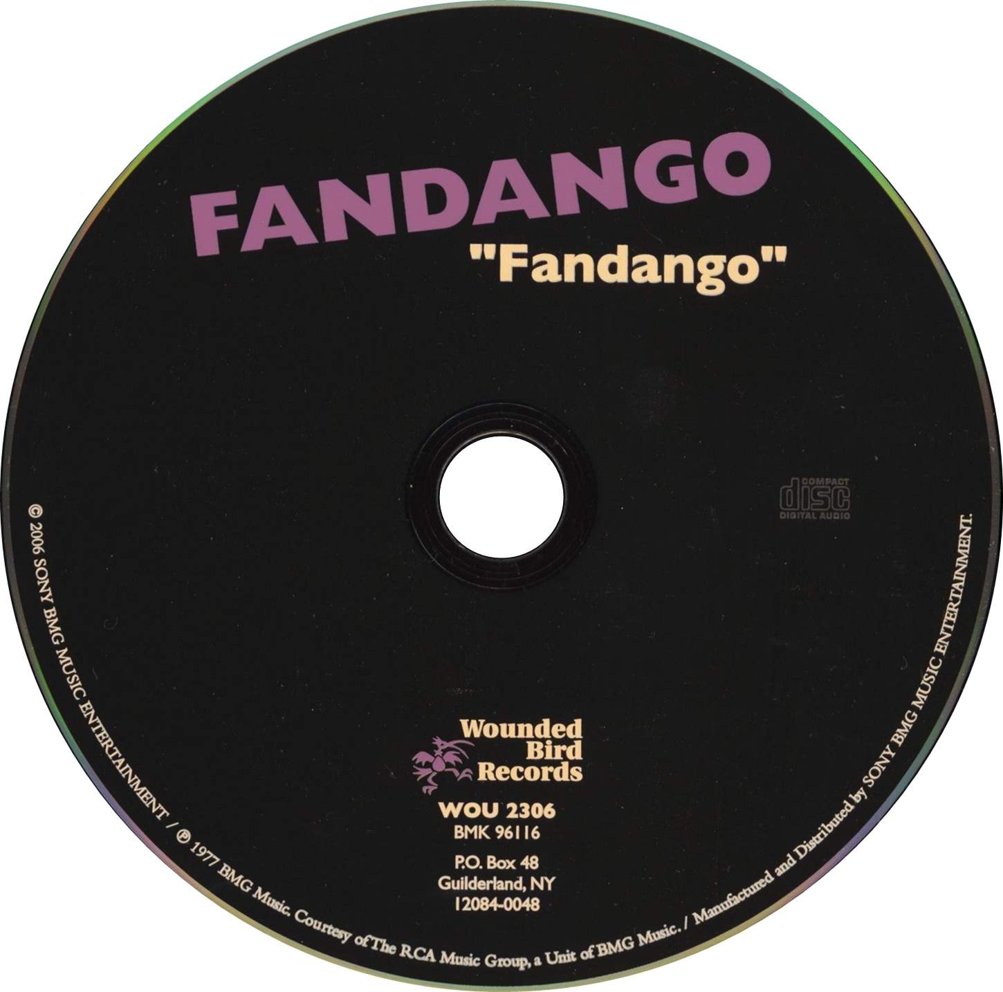 1977 "Fandango" - Fandango - Rockronología