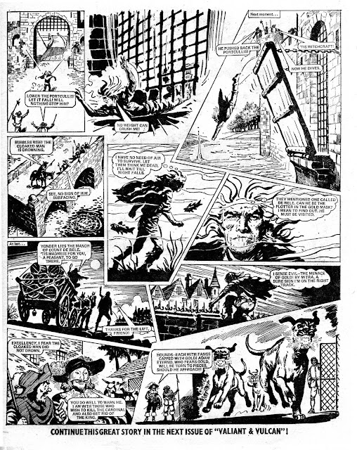 Peter Gray's Comics and Art: Valiant comic 1976 Adam Eterno