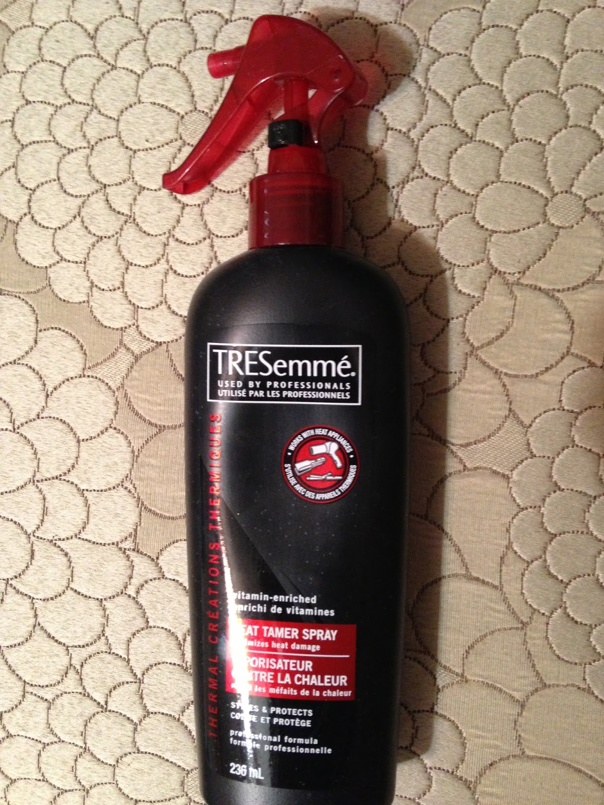 Ashley Dawn: TRESemmé Heat Tamer Spray Review!!!