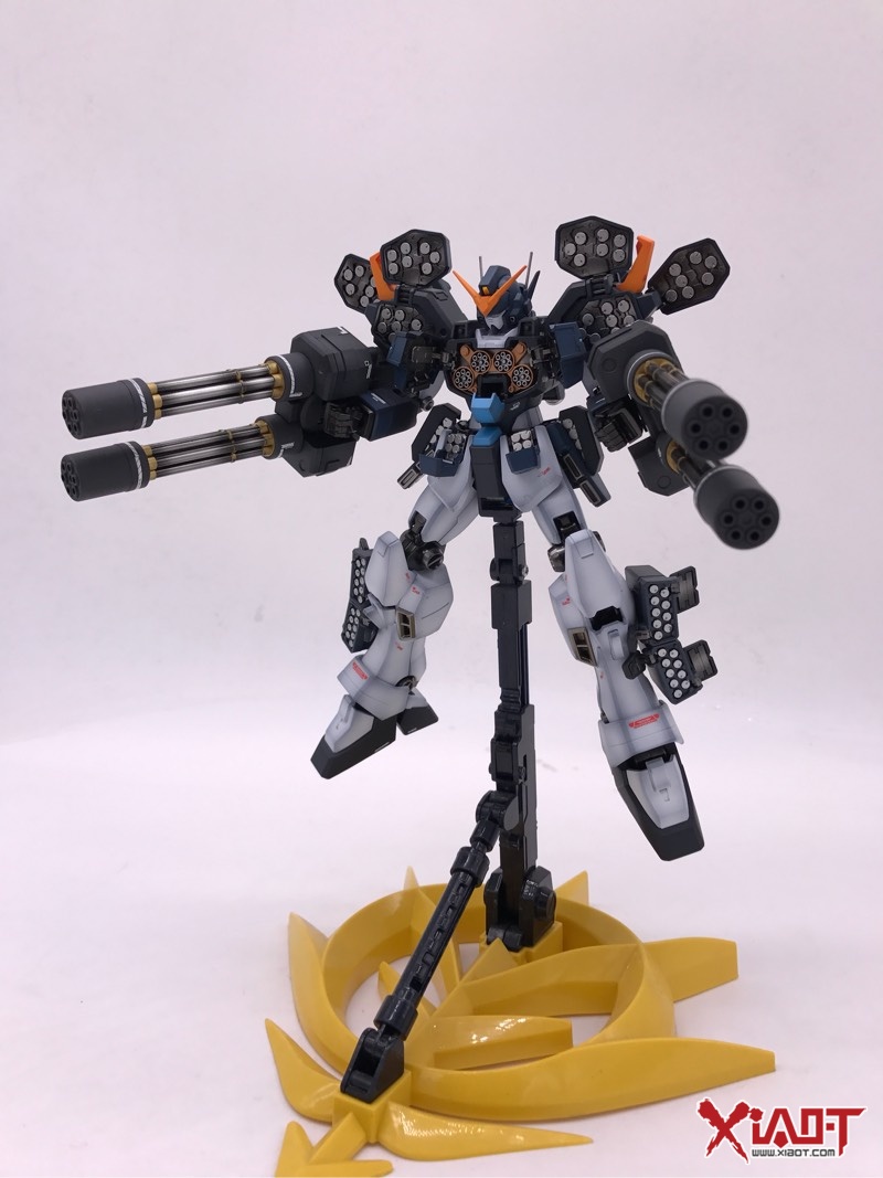 Painted Build: MG 1/100 Gundam Heavyarms Custom EW ver.