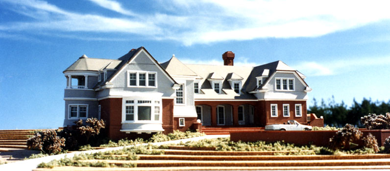 Architectural House Models of Hamptons Houses Created by Model Maker ...