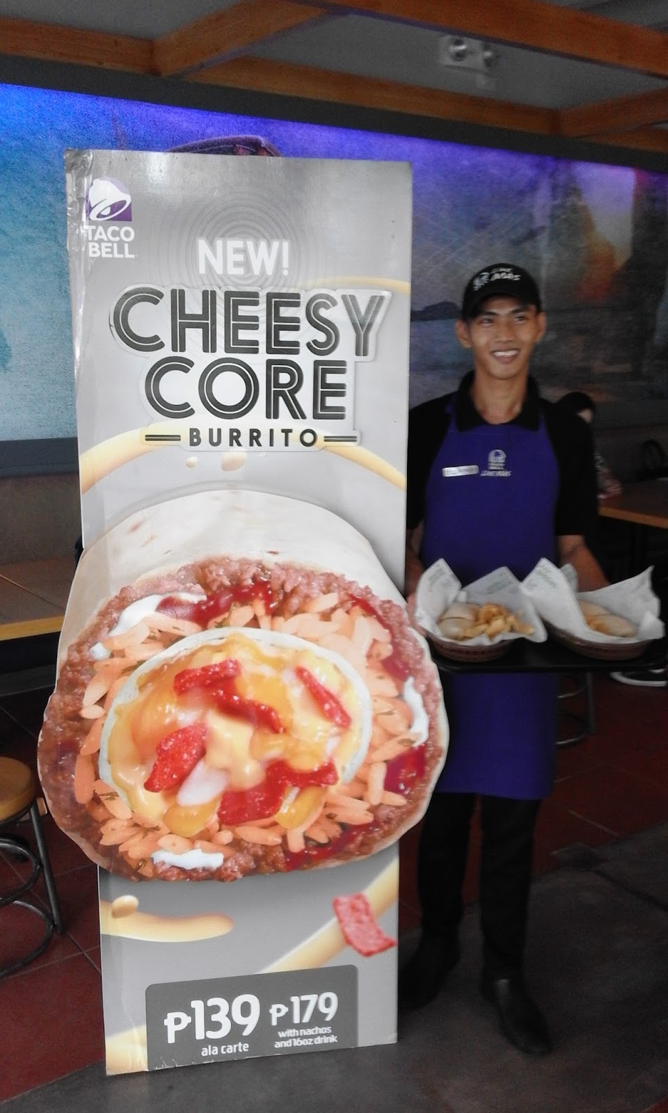 Taco Bell's new Crunchy Core Burrito: an explosion of meaty and cheesy ...
