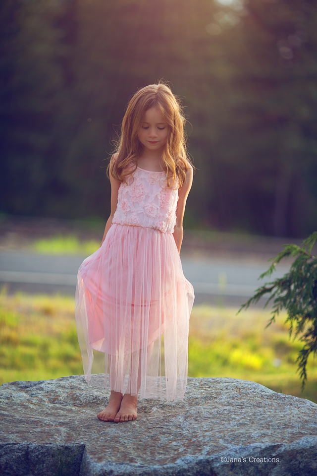 Jana's Creations: The most beautiful 7 yr old I know......