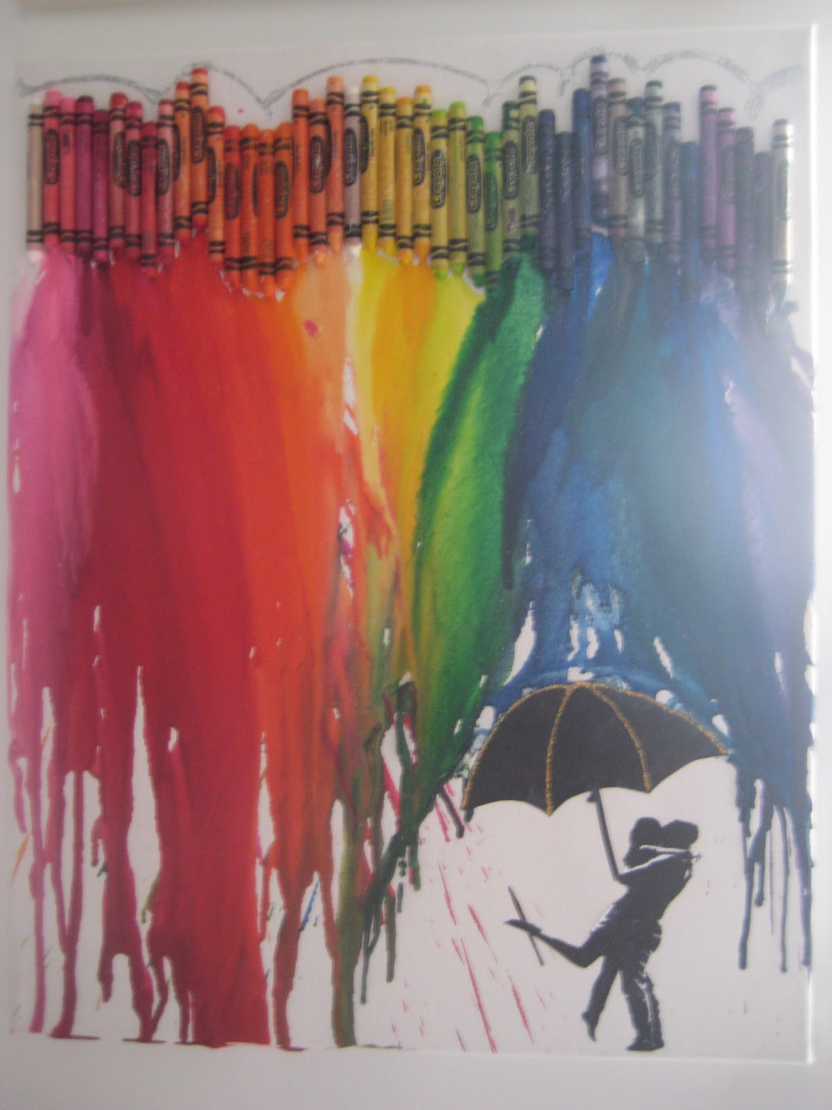 Melting Crayons Rain