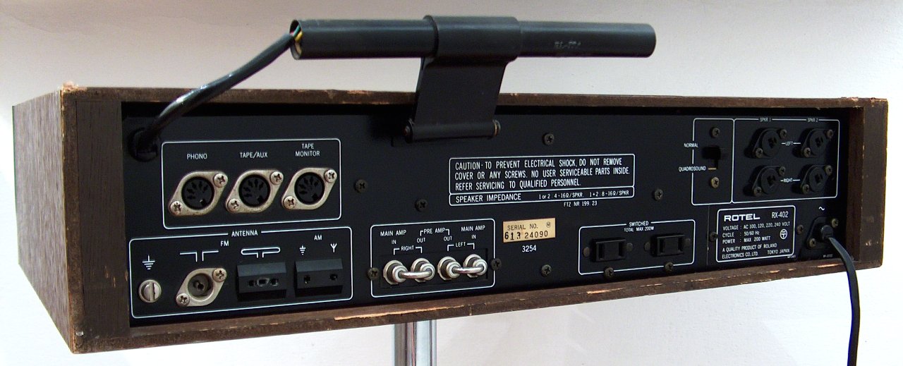 Rotel RX-402 - Stereo Receiver | AudioBaza