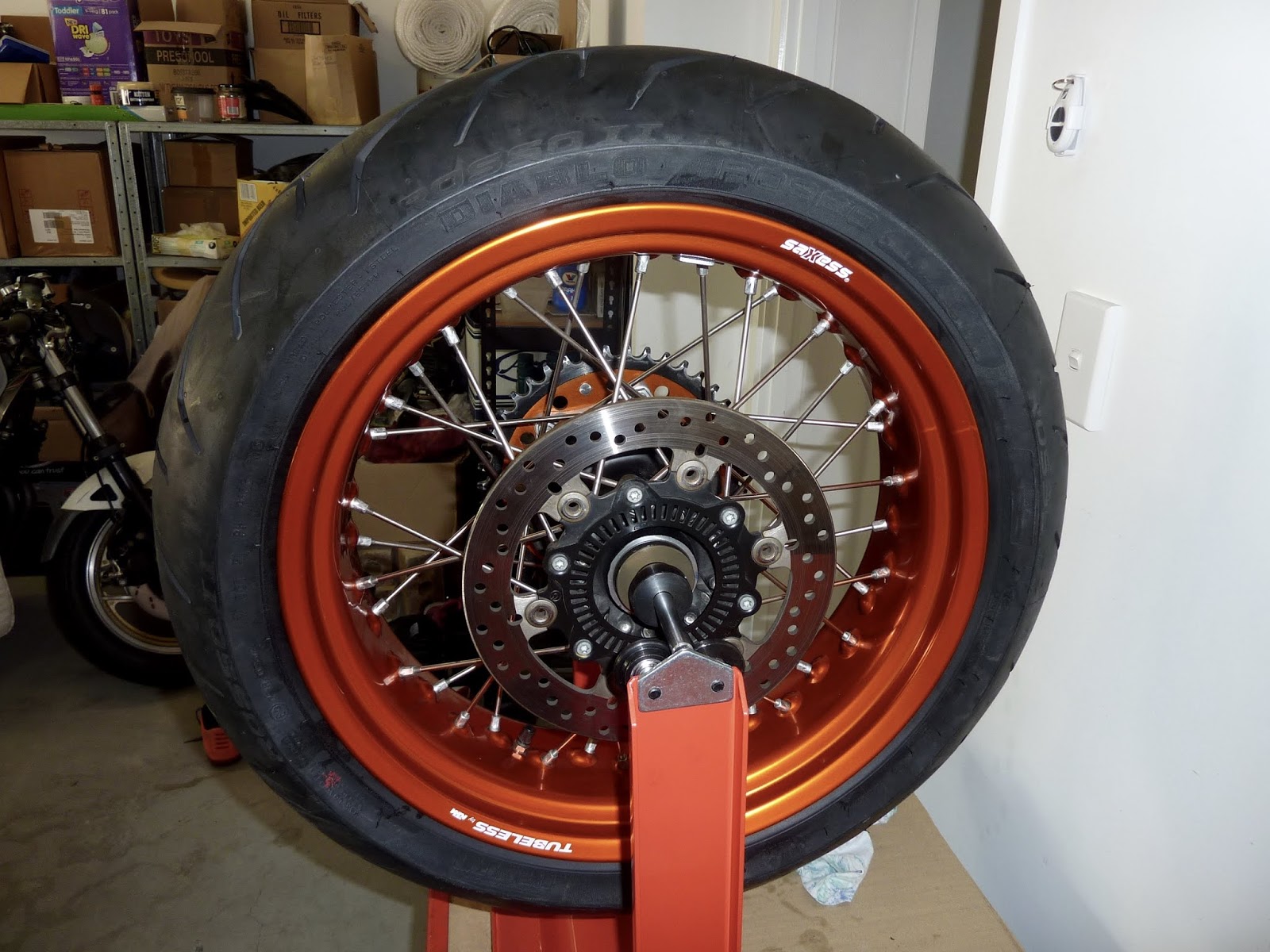 BikeTech7: Balancing Motorcycle Wheels At Home.