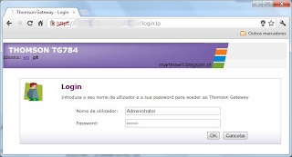 iMartinsWRT: [Thomson TG784] Configurar WOL