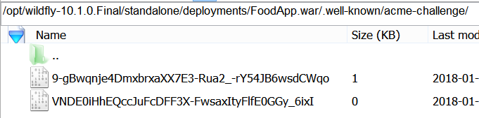Java blog: Enabling SSL in Wildfly using a free certificate from Let's Encrypt