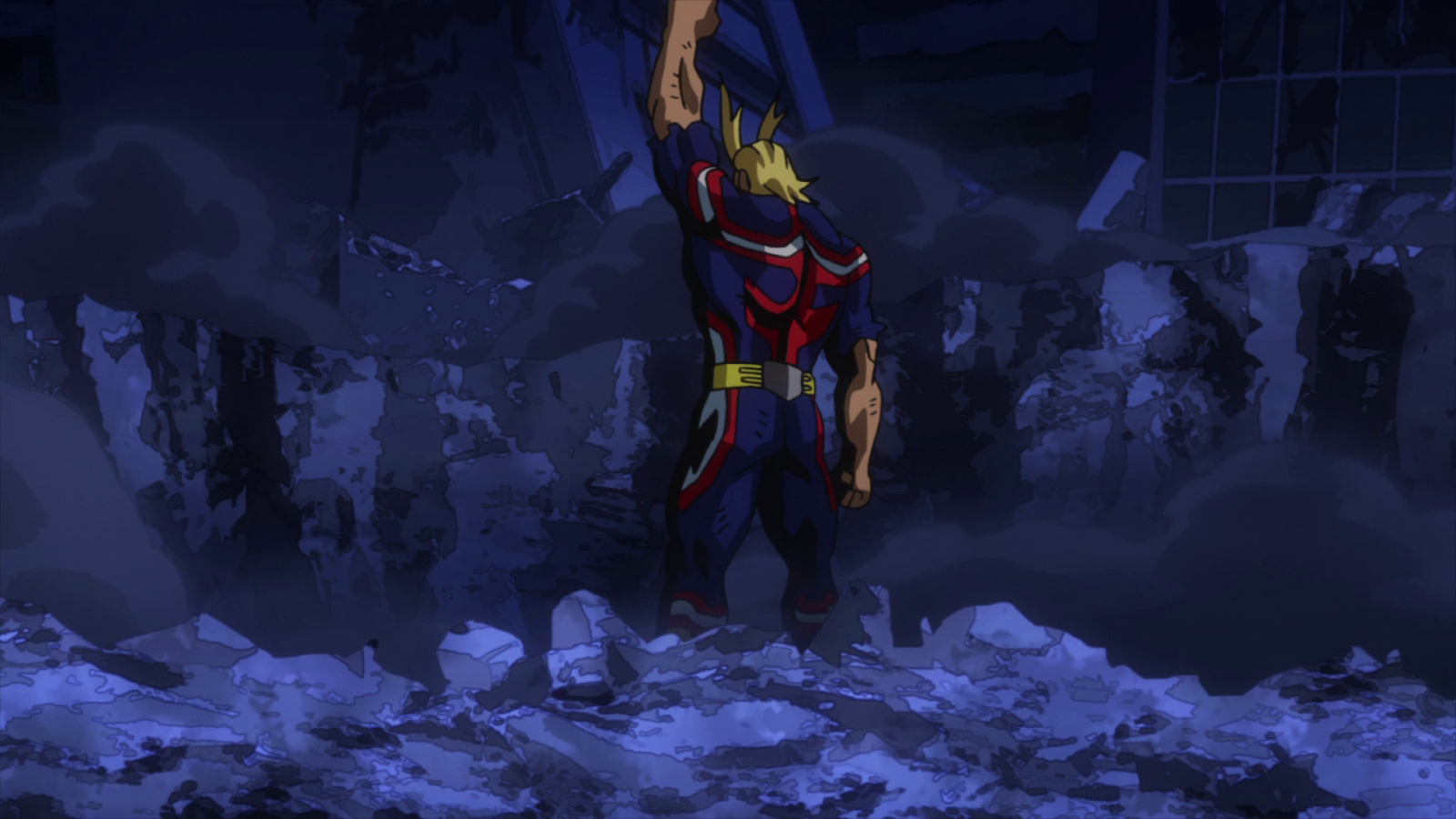 Boku no Hero Academia cap 11: All Might vs All For One el final