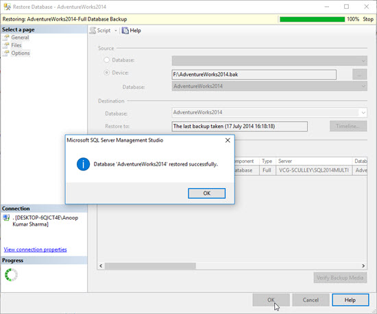 Setup Adventureworks Database In Microsoft Sql Server 2014 ~ It Tutorials With Example