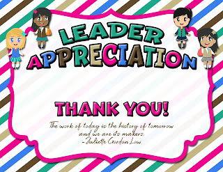 My Fashionable Designs: Free Printable: Leader Appreciation, Cookie Mom ...