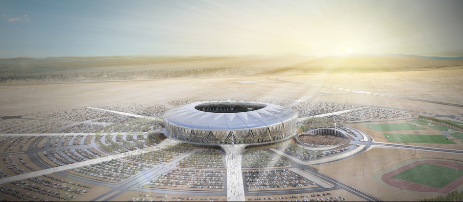 Gol da Arquitetura: Sports City, Arábia Saudita, por Arup