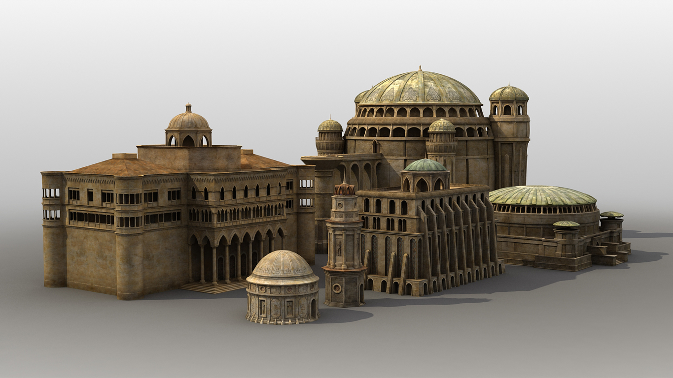 My art works: Naboo houses